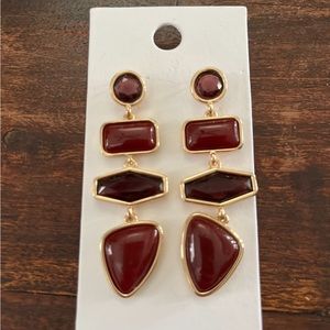 Express | Jewelry | Nwt Express Stone Linear Drop Earrings From | Poshmark